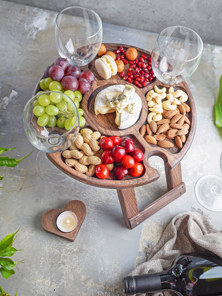 Винный столик Magic&Wood, 30 см х 30 см, 1 шт - купить с доставкой по ...