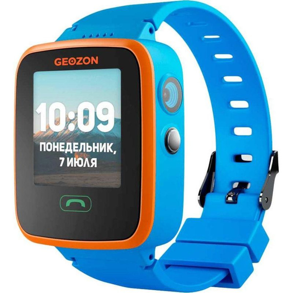 Купить смарт-часы GEOZON Смарт-часы детские Geozon Aqua blue (голубой ...