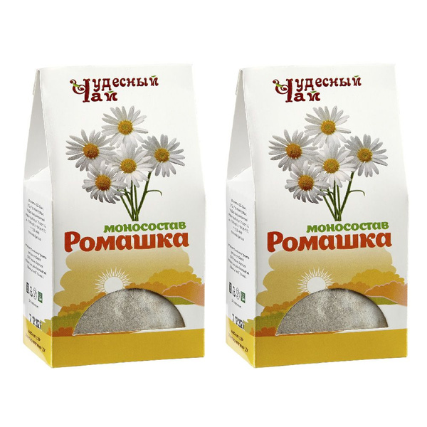Ромашка цветы 30 г. в фильтр-пакетах (20 пакетиков по 1,5 г.) Комплект ...