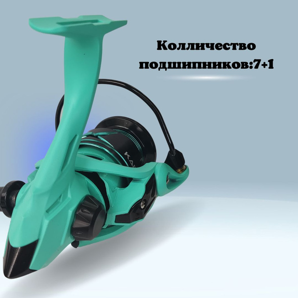 Катушка KAIDA для летней рыбалки каида!!!...., Безынерционная, 4000 ...