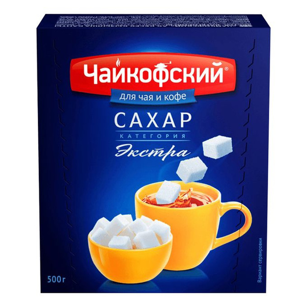 Чайкофский Сахар Белый 1500г. 3шт. - купить с доставкой по выгодным ...