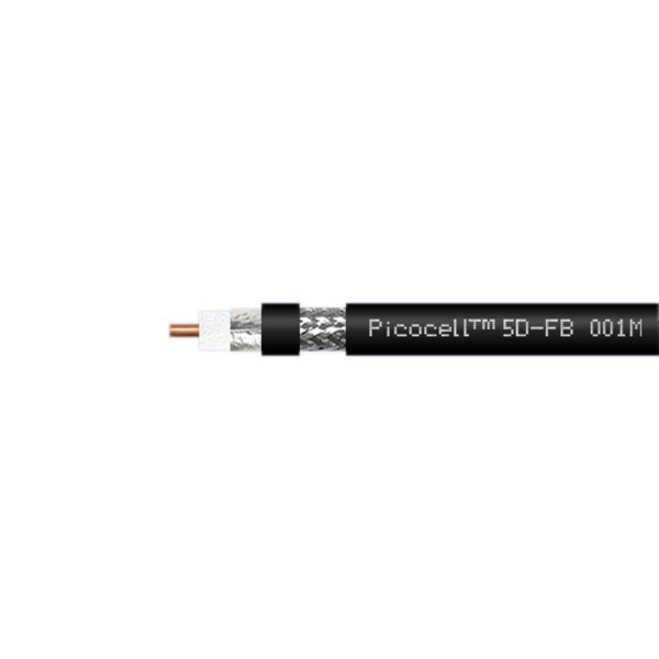 Кабель Picocell 5d Fb Cu Pvc черный 10 м купить по низкой цене в