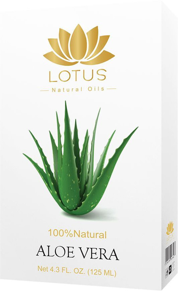 Масло алоэ вера Lotus Natural Oils 125 мл - купить с доставкой по ...