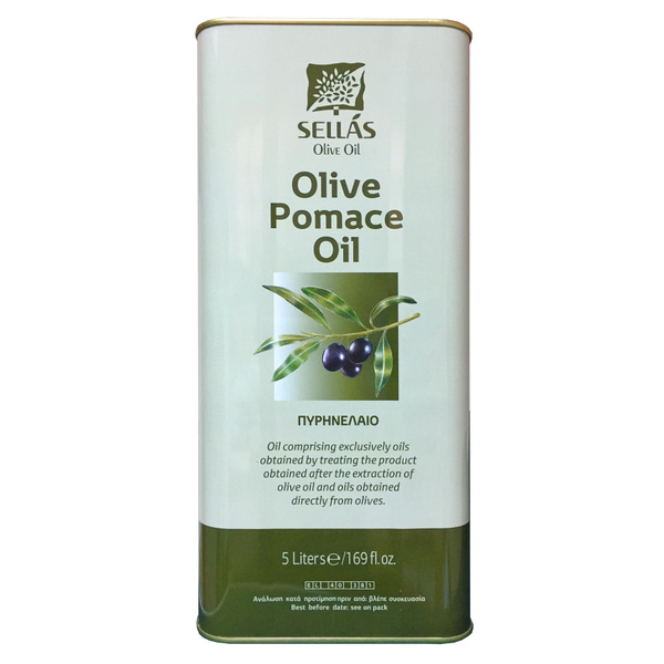 Оливковое масло 5л Sellas Pomace (Греция, Пелопоннес, рафинированное ...