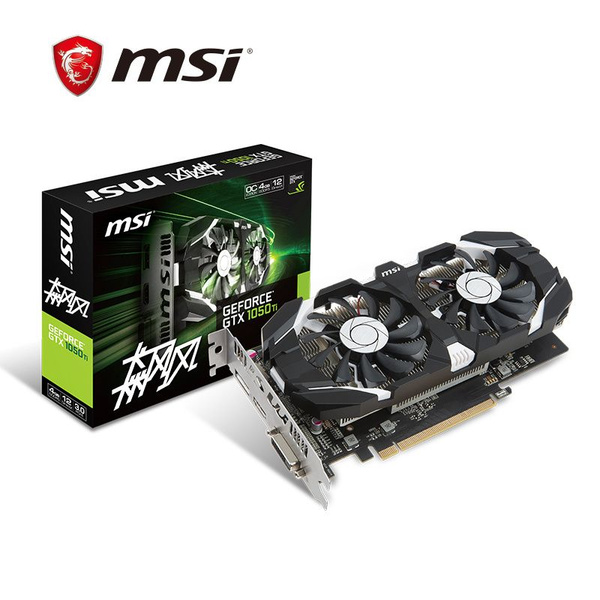 Видеокарта MSI GeForce GTX 1050 Ti, 4 ГБ GDDR5 - купить по низким ценам ...