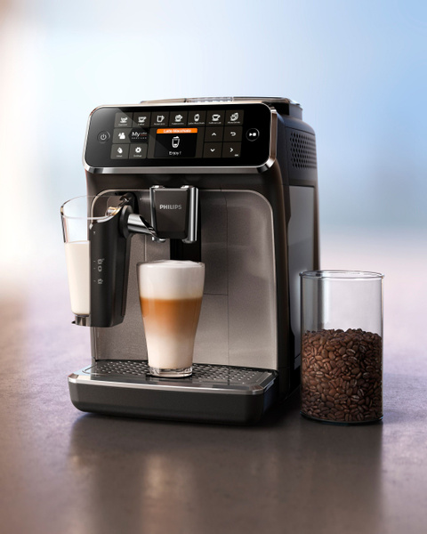 Автоматическая кофемашина EP4346/70_1, серый, черный купить по выгодной ...