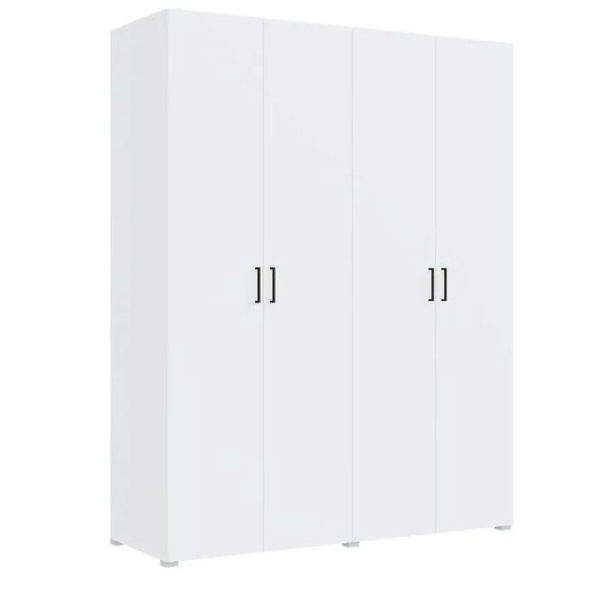 Шкаф распашной DIVANO Шкаф Квадро 4-х ств 1800, 180x57x207 см - купить ...