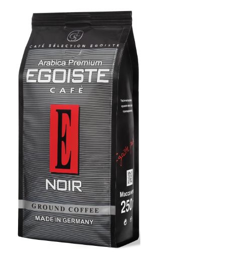 Кофе в зернах Arabica Premium EGOISTE NOIR 250г - купить с доставкой по ...