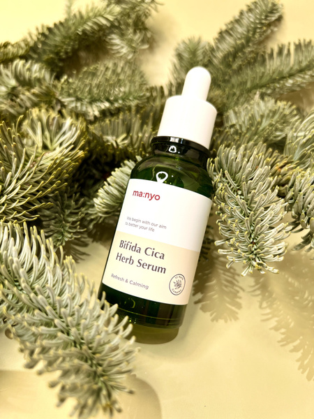 Manyo Bifida Cica Herb Serum Сыворотка для лица с бифидобактериями и ...
