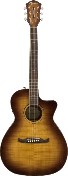 Характеристики Fender Электроакустическая гитара FA-345CE_3-Tone Tea ...