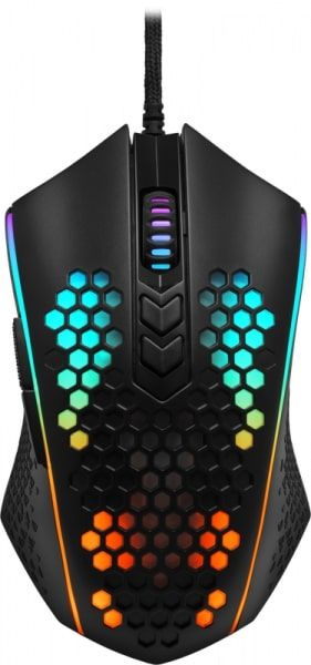 Мышь Redragon игровая Redragon Memeanlion honeycomb Оптика, RGB, 12400 ...