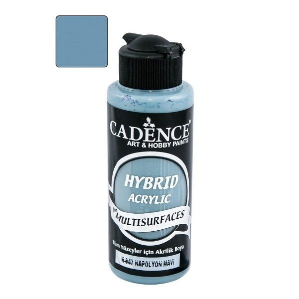 Акриловая краска Cadence Hybrid Acrylic Paint, 120 ml. Napoleon Blue H ...