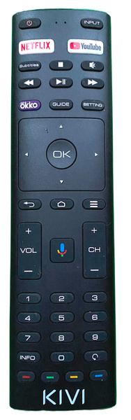 Пульт KT1942-HG ( RC-20) без голоса для телевизора Kivi купить на OZON по низкой цене (828726042)