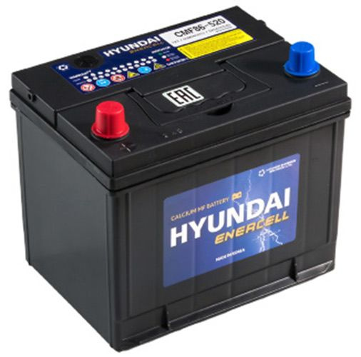 Аккумулятор автомобильный HYUNDAI ELECTRIC HYUNDAI ASIA_Прямая (+/-)_60 ...
