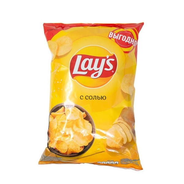 Чипсы, Lays со вкусом "С солью", 225 г - купить с доставкой по выгодным ценам в интернет ...