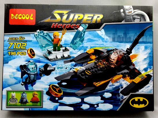 Конструктор DECOOL 7102 Аквамен на льду - купить с доставкой по выгодным ценам в интернет ...