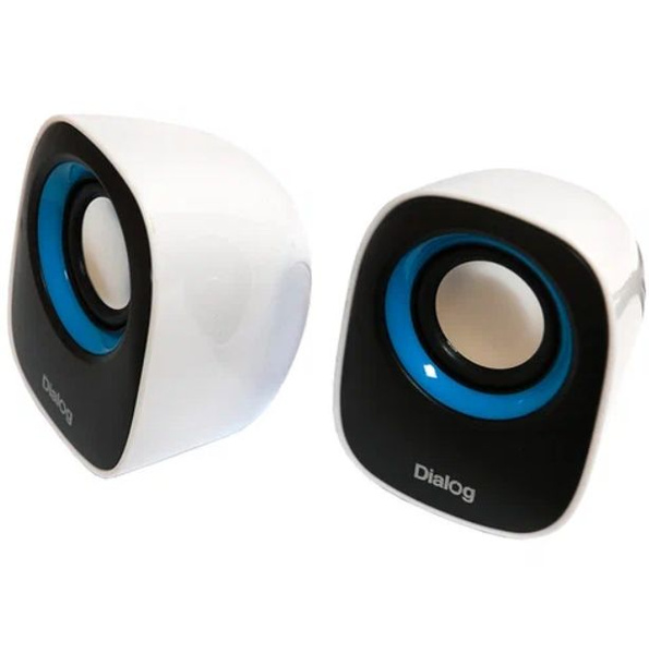 Колонка для компьютера или ноутбука Dialog Colibri AC-06UP (черно-белый ...