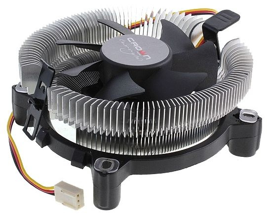 Кулер для процессора CROWN MICRO CM-80 65Вт 3-pin - купить кулер по ...