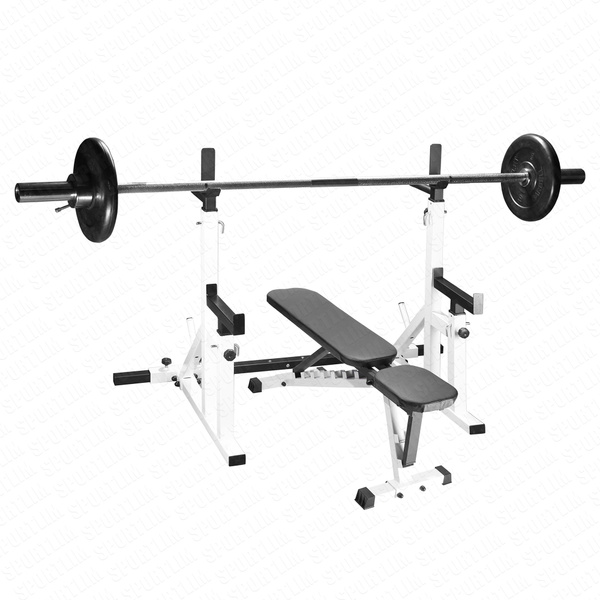 Силовая скамья RaySport Скамья/стойки со страховкой-2 купить по выгодной цене в интернет ...