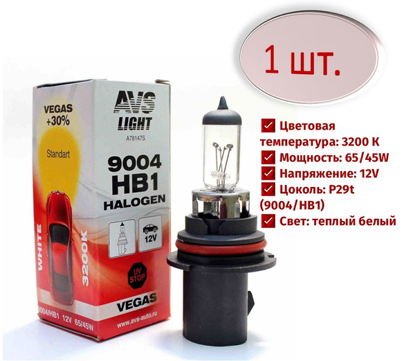 Лампа автомобильная AVS 12 В купить по низкой цене с доставкой в интернет-магазине OZON (1034584464)