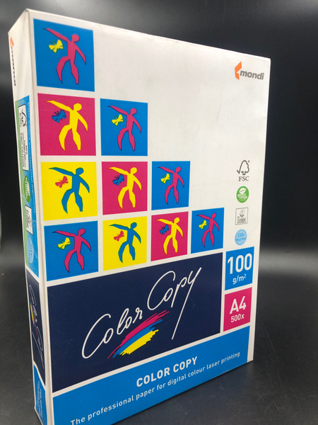 Бумага Color Copy, А4, 120 г/м2, 250 л., класс А+, Австрия, белизна 170 ...