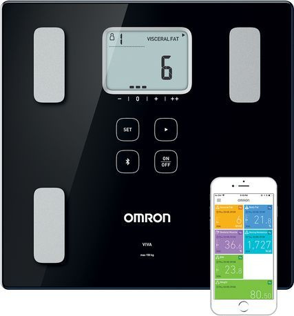 Напольные весы Omron VIVA, черный купить по низкой цене с доставкой в ...