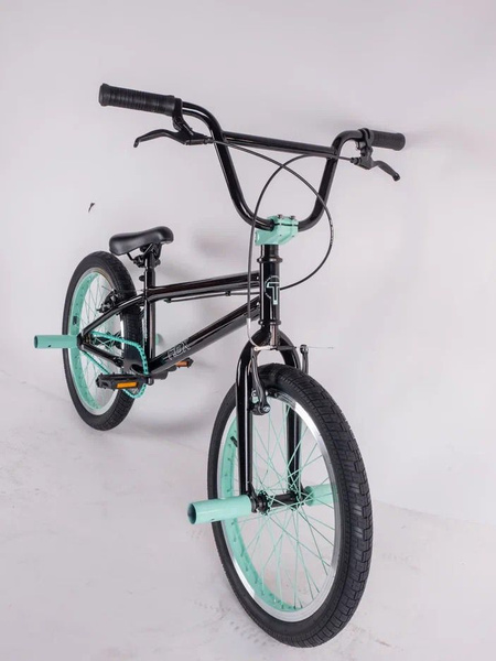 Велосипед BMX Tech Team Fox 20" 2023 черно-бирюзовый - купить по ...