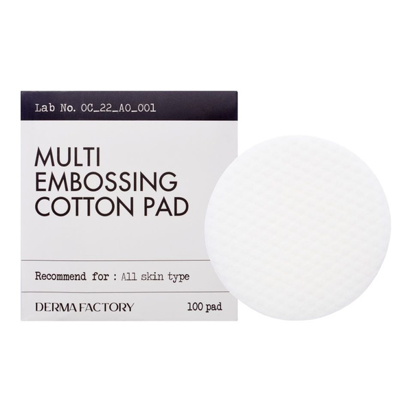 Derma Factory MULTI EMBOSSING COTTON PAD Пэды 100шт купить на OZON по ...