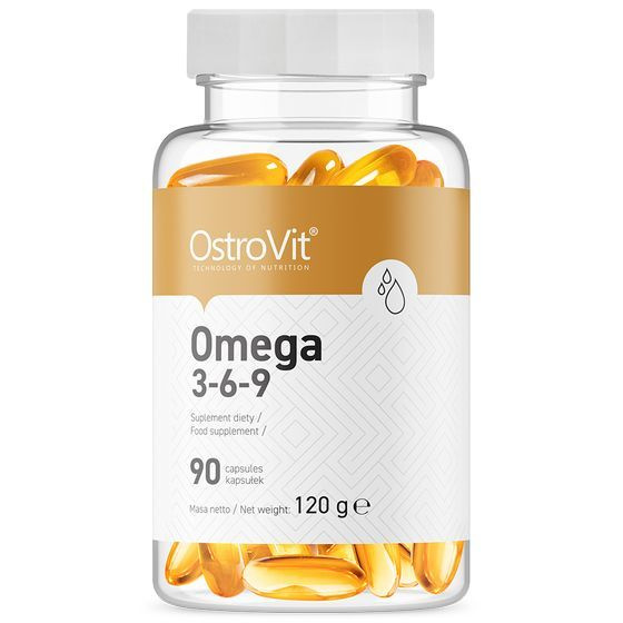 Комплекс Омега 3-6-9 OstroVit Omega 3-6-9 - 90 капсул - купить с ...