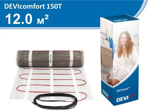 Нагревательный мат DEVI DEVIcomfort 12 м² - купить по доступным ценам в интернет-магазине OZON ...