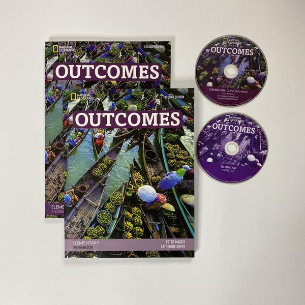 Outcomes Elementary, Student's Book, Workbook + CD ( учебник, раб.тетрадь и диск) - купить с ...