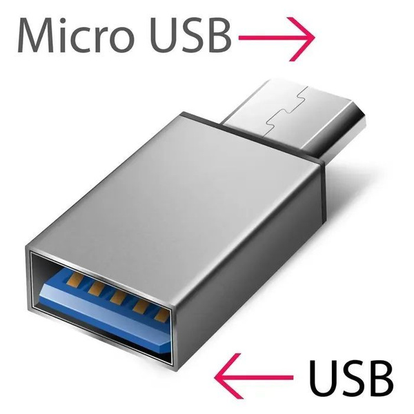 OTG переходник USB 3.0 (мама вход) на Micro USB (папа выход) G-08. ОТГ ...