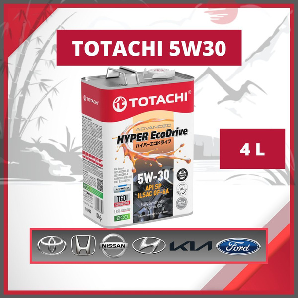 Масло моторное TOTACHI 5W-30 Синтетическое - купить в интернет-магазине ...