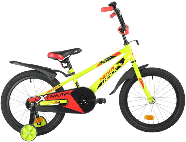 Детский велосипед Novatrack EXTREME 18" Зелёный - купить с доставкой по ...