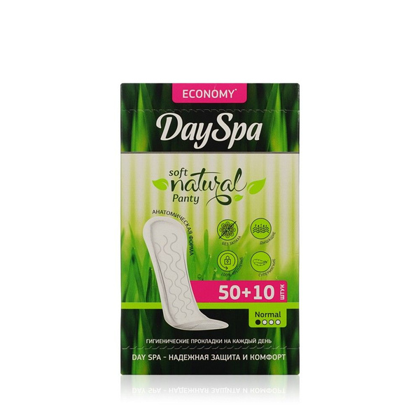 Прокладки женские ежедневные Day Spa Classic Soft 60 штук - купить с ...