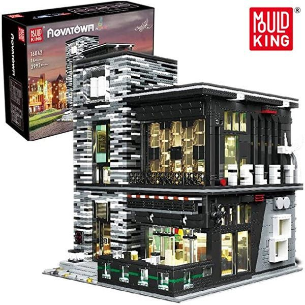 Конструктор Mould King 16042 Бар-ресторан, Строительные блоки с ...