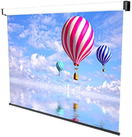 Проекционный экран Sopar "New Spring" с механизмом фиксации, 240х210 см ...