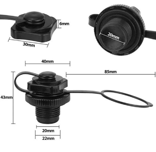 Клапан Intex 10033 "Boston" для надувных матрасов и лодок ПВХ купить на ...