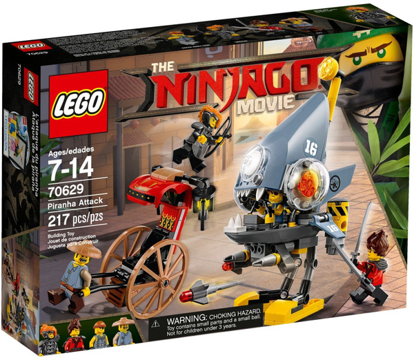 Конструктор Lego 70629 Ninjago Movie Нападение пираньи - купить с ...