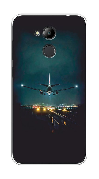 Силиконовый чехол на Honor 6C Pro / Хонор 6С Про "Ночной рейс" - купить ...
