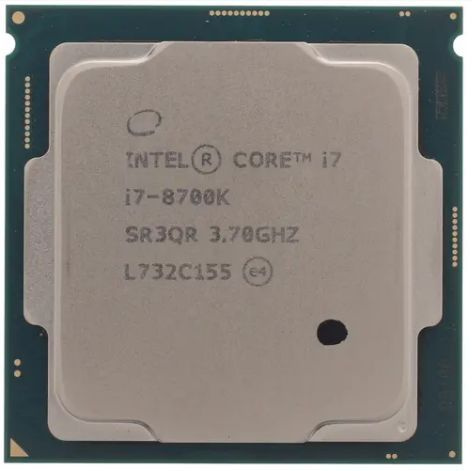 Процессор Intel Core i7 8-го поколения, OEM (без кулера), 6 яд., 3.7 ...