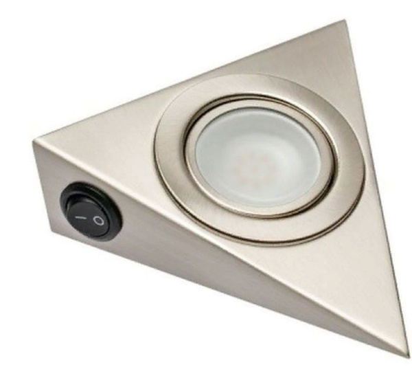 Светильник галогеновый OPT-20S-60 12V/20W/G4/IP20 золото, треугольник ...