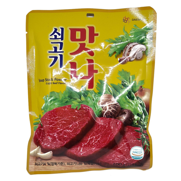 Daesang Soup Stock Powder - корейская приправа со вкусом говядины ...