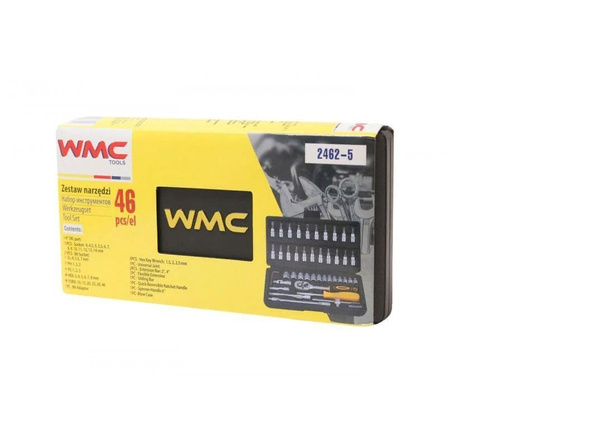Набор инструмента WMC-2462-5: 46пр. WMC TOOLS купить на OZON по низкой цене (989450641)