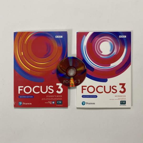 Focus 3, Student's Book, Workbook + CD ( учебник, раб.тетрадь и диск ...