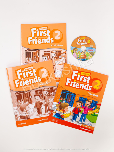 Комплект First Friends 2 Class Book+Maths Book+Activity Book+CD ...