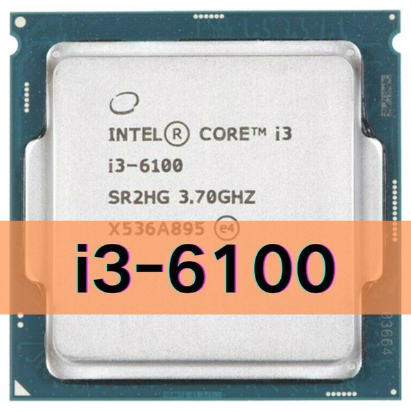 Процессор Intel Core i3 6-го поколения, OEM (без кулера), 2 яд., 3.7 ...