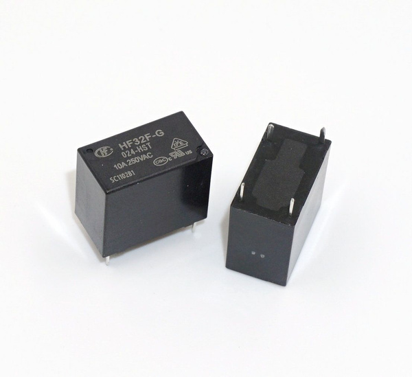 Силовое реле HF32F-G-024-HST(24V,10A,250VAC,4PIN) HONGFA HF32F-G/024-HST - купить с доставкой по ...