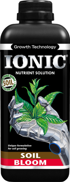 Удобрение IONIC SOIL BLOOM для стадии цветения и плодоношения применяется при выращивании на ...