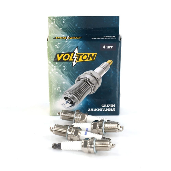 Свеча зажигания VOLTON ГАЗ-31105, 3302, УАЗ 31519, 3163 (для двиг. ЗМЗ-406, 405, 409) Евро-3 (4 ...